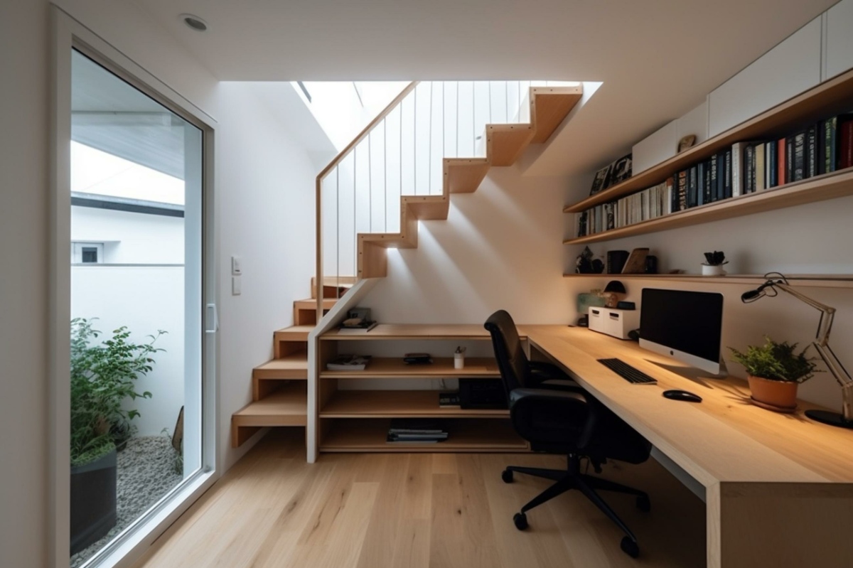 Home Office fitouts | Built In studiess in Adelaide | Uzit Kitchens & Robes