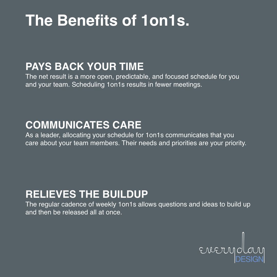 How 1 on 1 Coaching Will Make You a Better Leader - Everyday Design