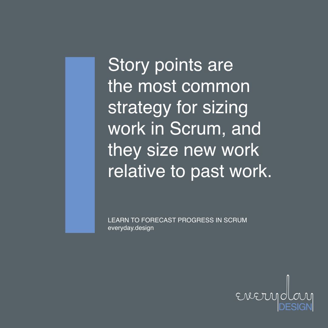 Learn to forecast progress in Scrum - Everyday Design