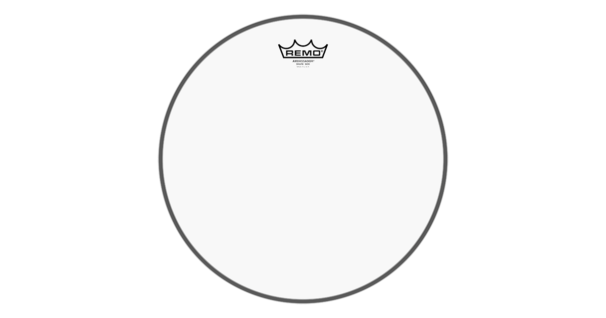 Ambassador Clear Snare Side No Collar | Remo