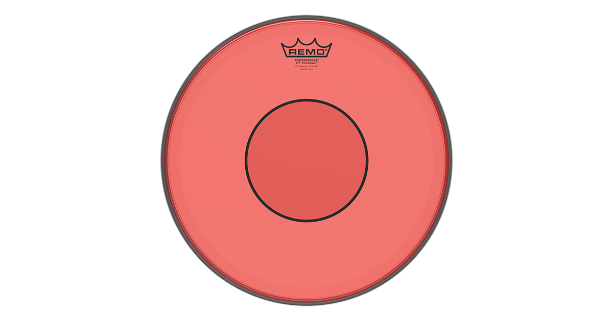 Remo Drum Heads Red