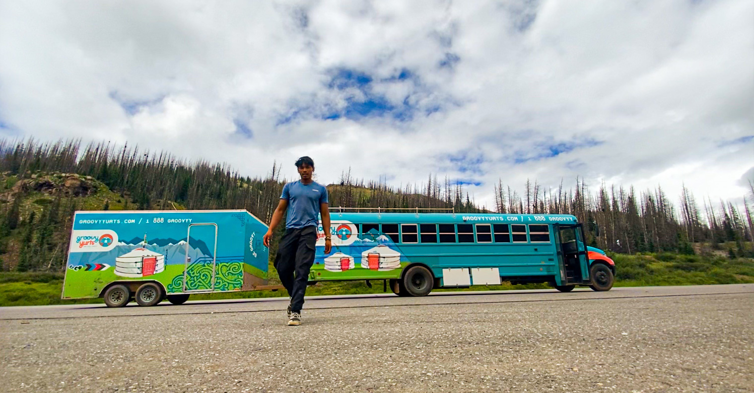 Trials & Tribulations of Delivering Yurts in a Pandemic | Groovy Yurts