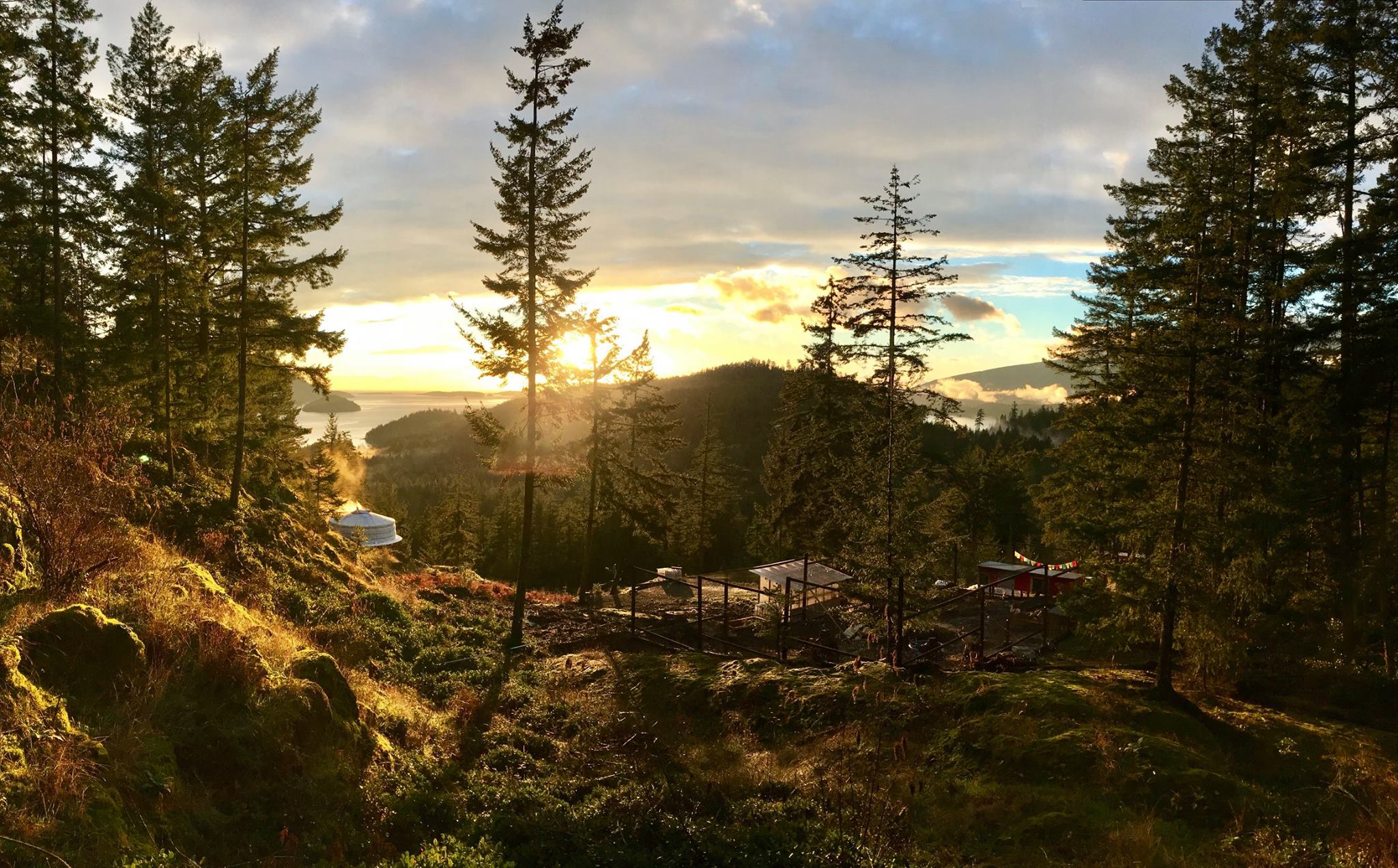 Summer Traditional Yurt Maintenance | Groovy Yurts