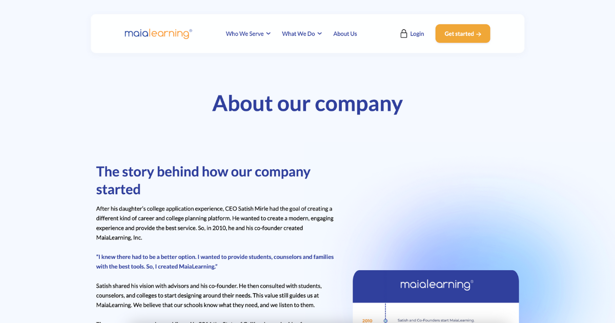 About | MaiaLearning