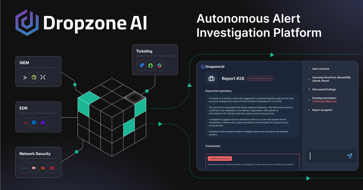 Dropzone AI's Mission: Level the Playing Field for Security Operations