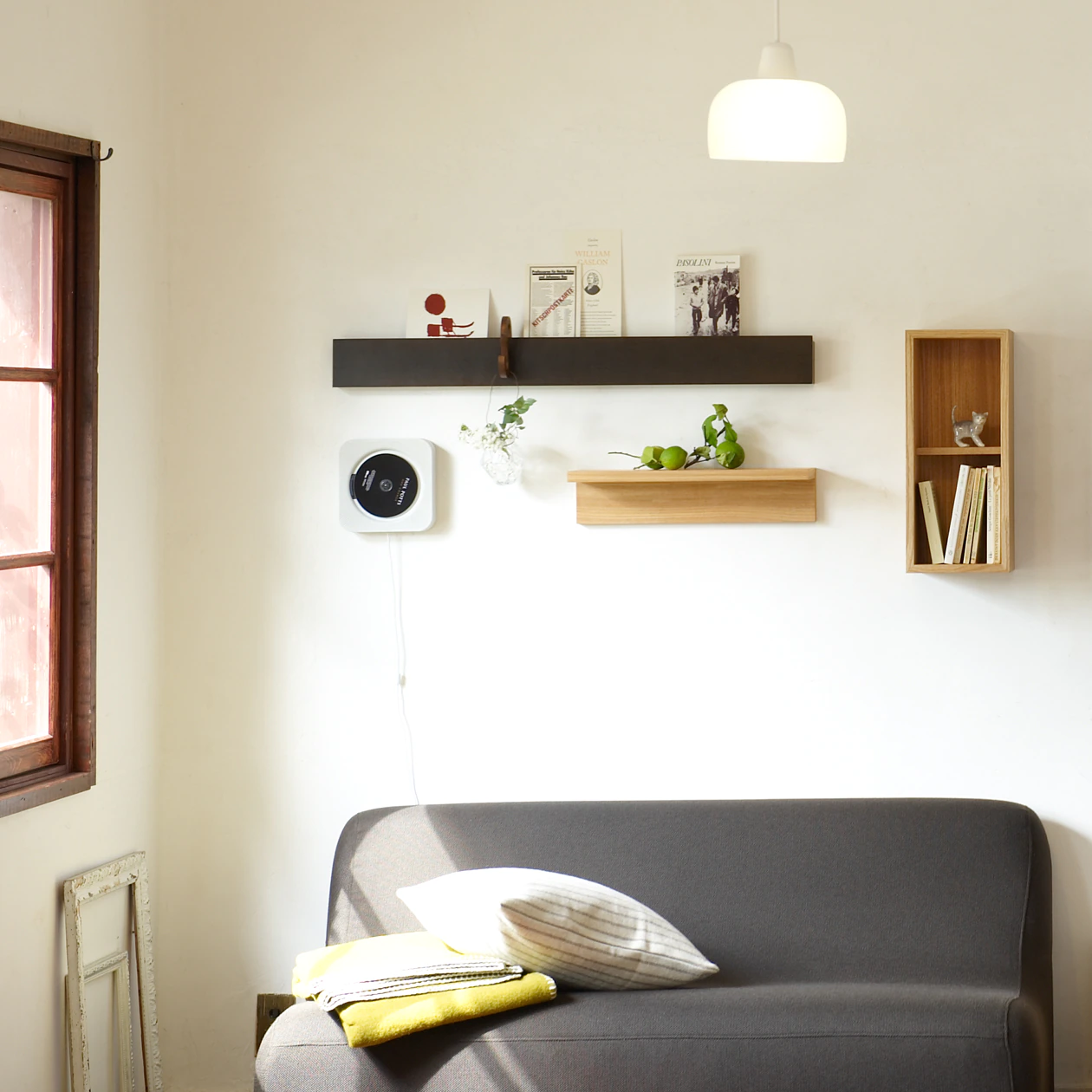 Muji Wall Mounted CD Player — minimalgoods