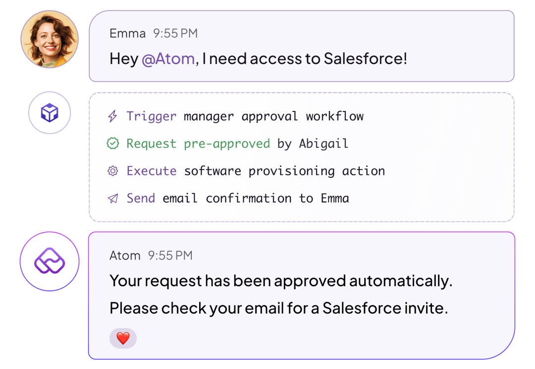 Atomicwork | Automate IT workflows and HR support