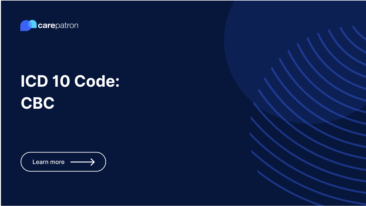CBC ICD-10-CM Codes | 2023
